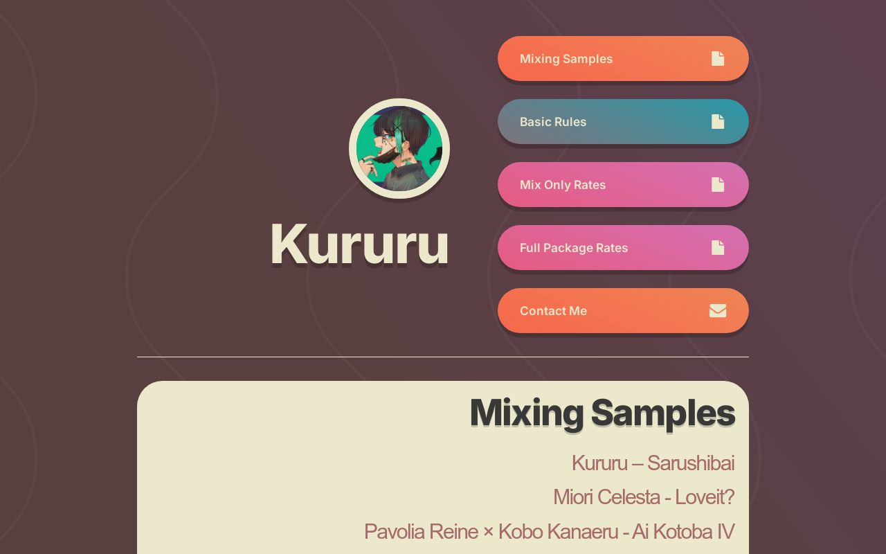 Kururu Mixing Commision